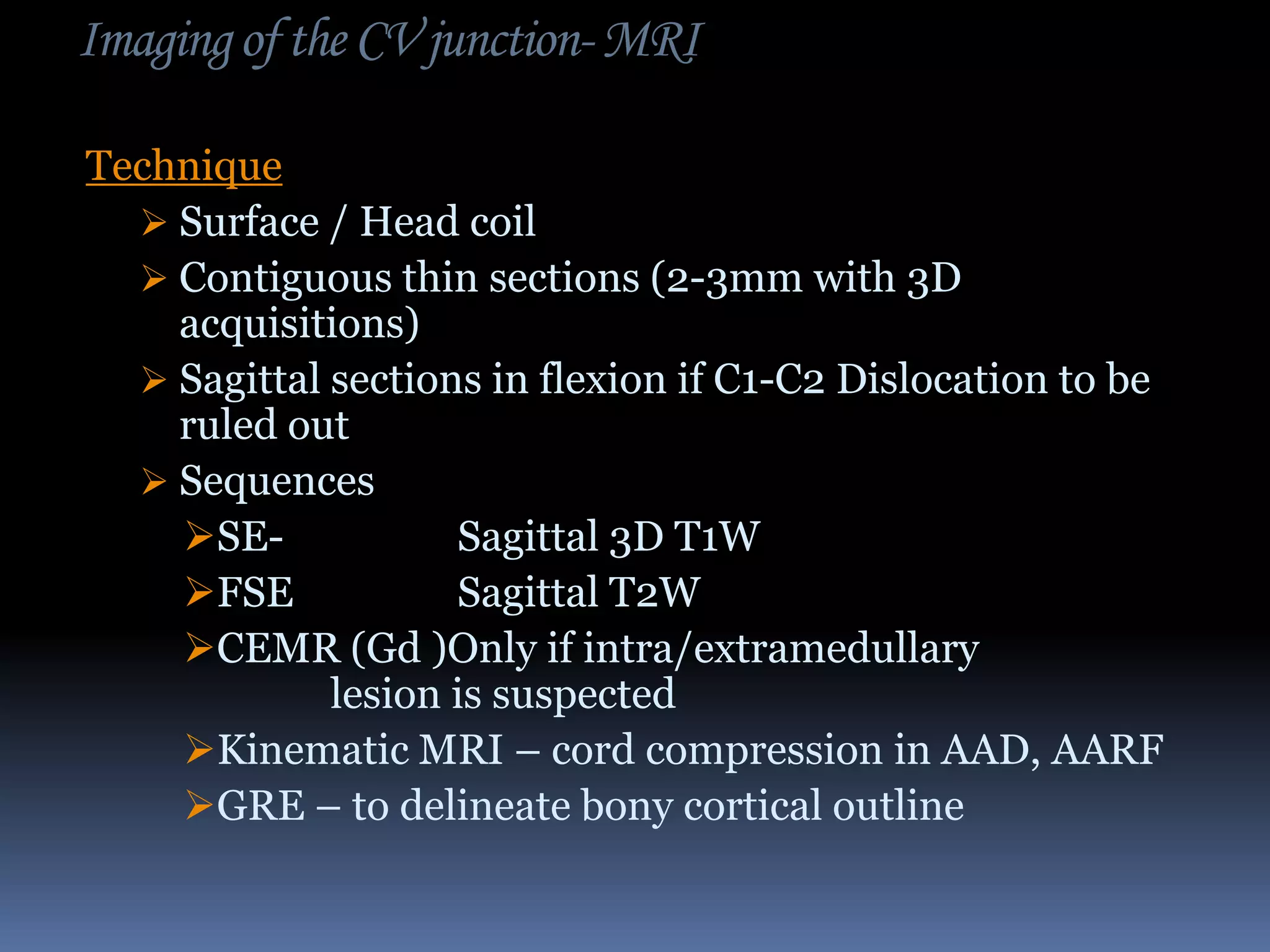 Imaging the cv junction.part 1. himadri s das | PPTX