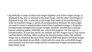 Imaging tools as the RGB images were created, and the base image and ...