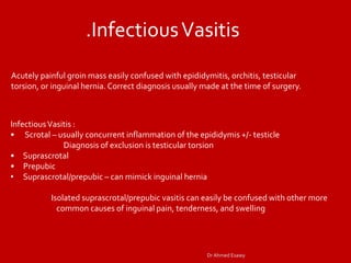 Imaging vastitis differentitis funiculitis seminal vesiculitis Dr Ahmed ...