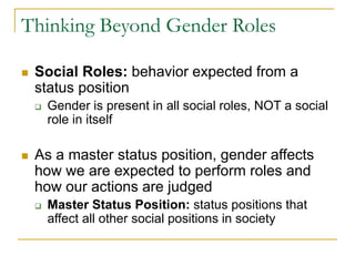 Imagining Gender The social construction of Gender.ppt | Family and ...