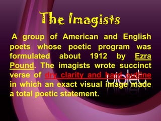 Imagism | PPTX