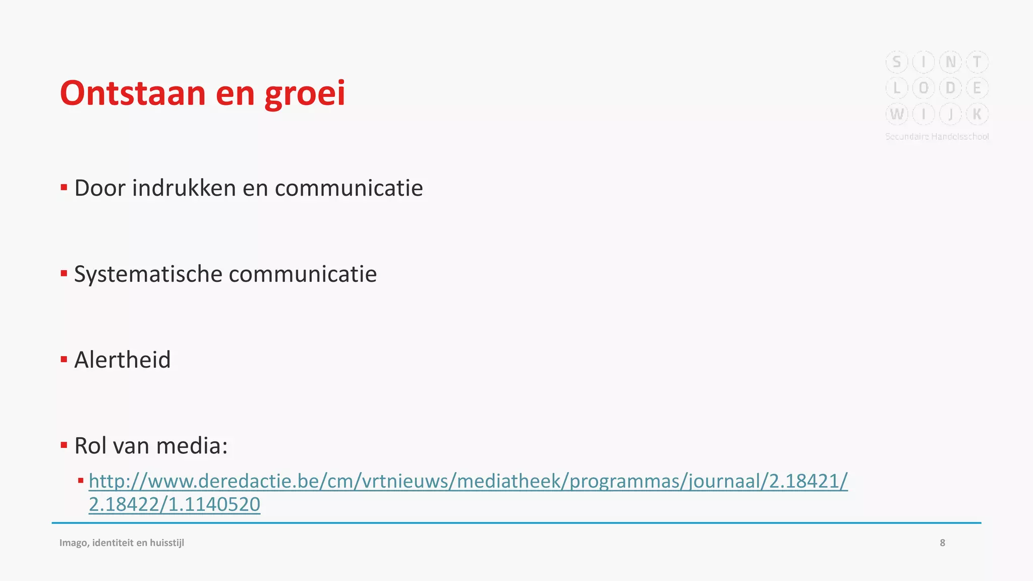 Imago, identiteit en huisstijl | PPTX