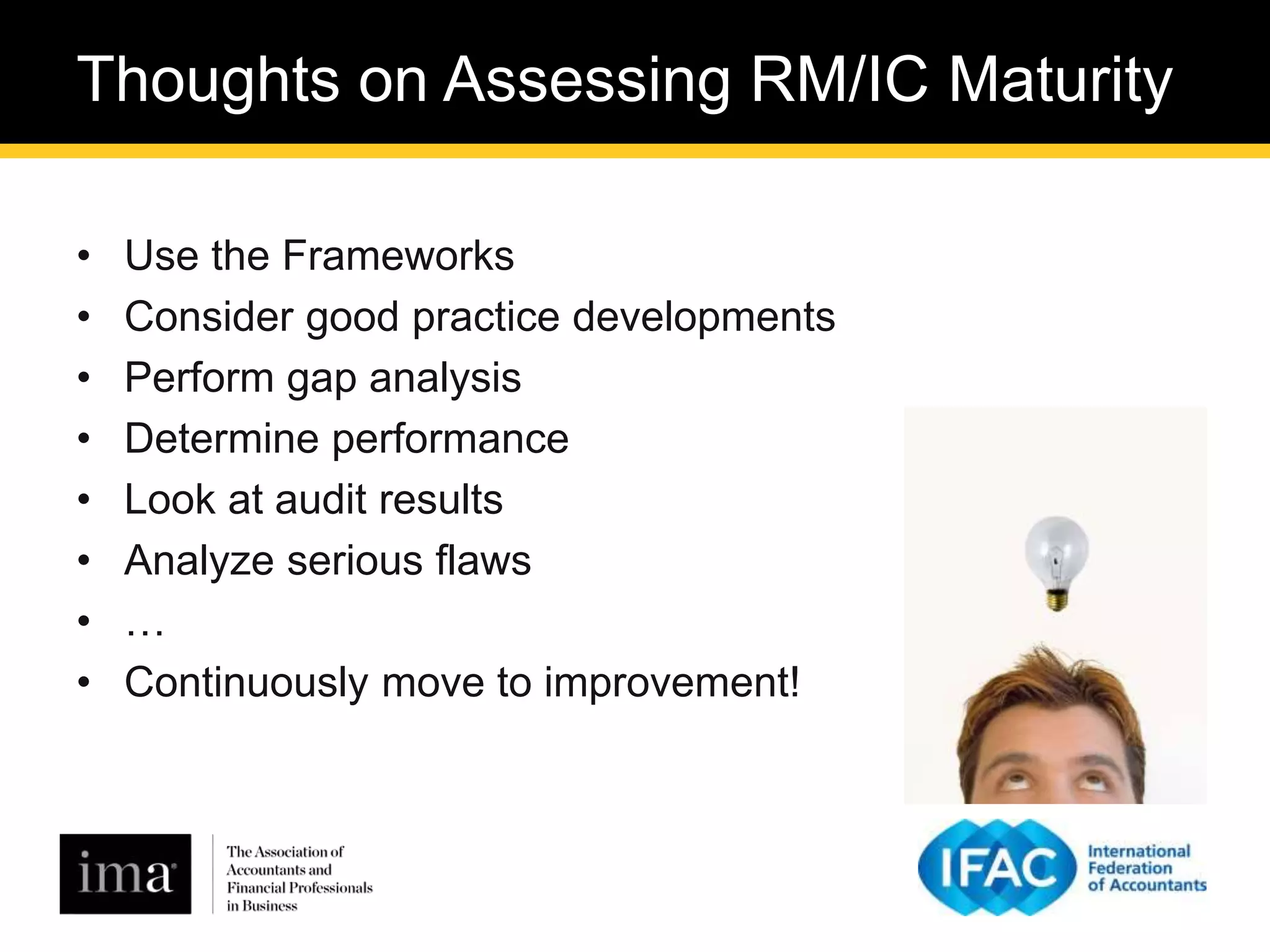 Upgrading Risk Management and Internal Control in Your Organization ...