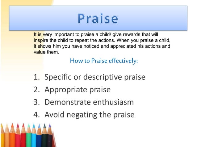 I MAKE THE DIFFERENCE : Encouraging Positive Behaviour | PPT