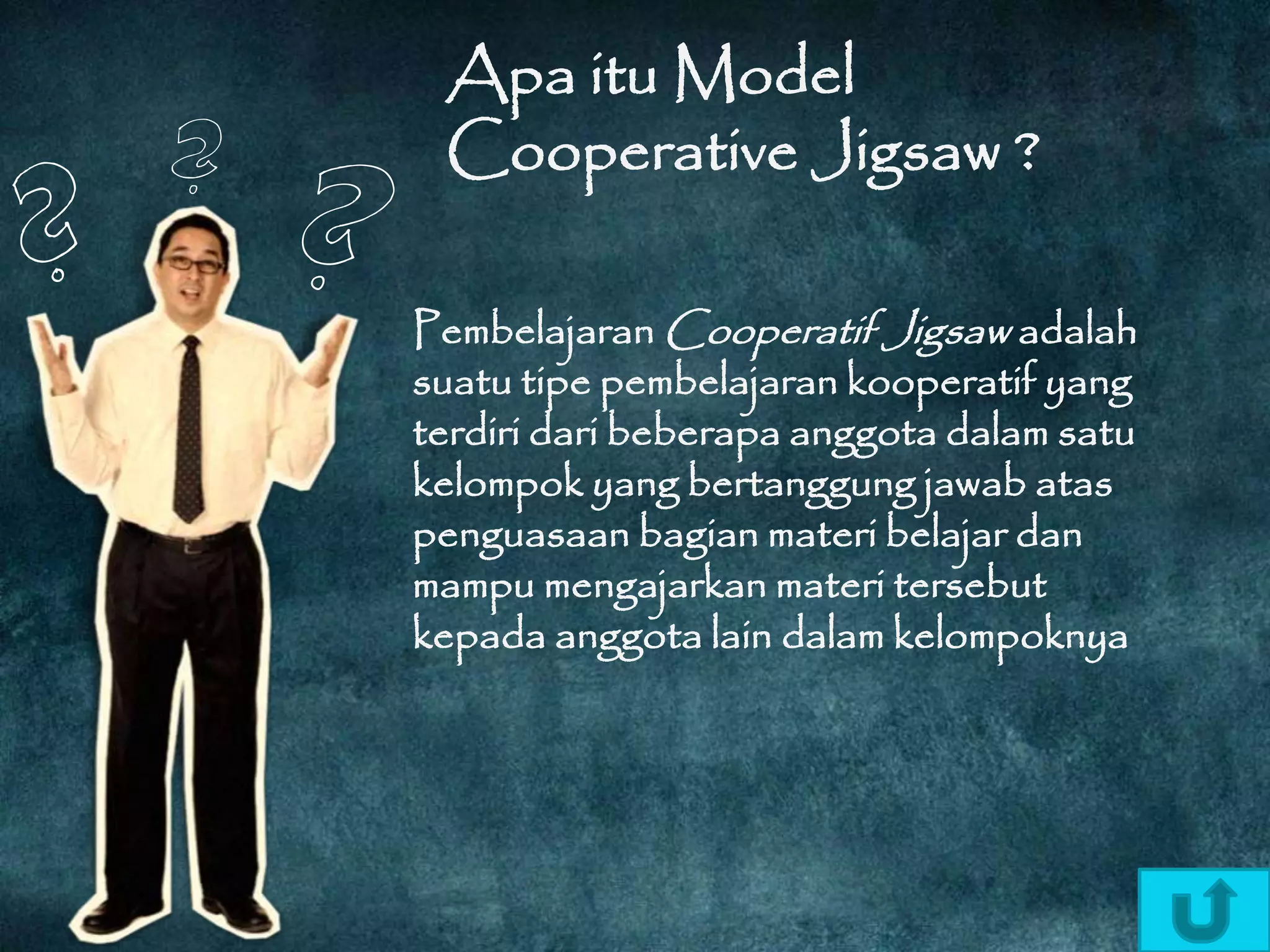 karya tulis ilmliah metode pembelajaran kooperative jigsaw | PPT