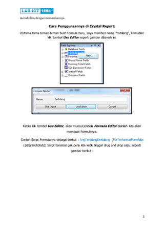 Membuat Terbilang di VB.NET