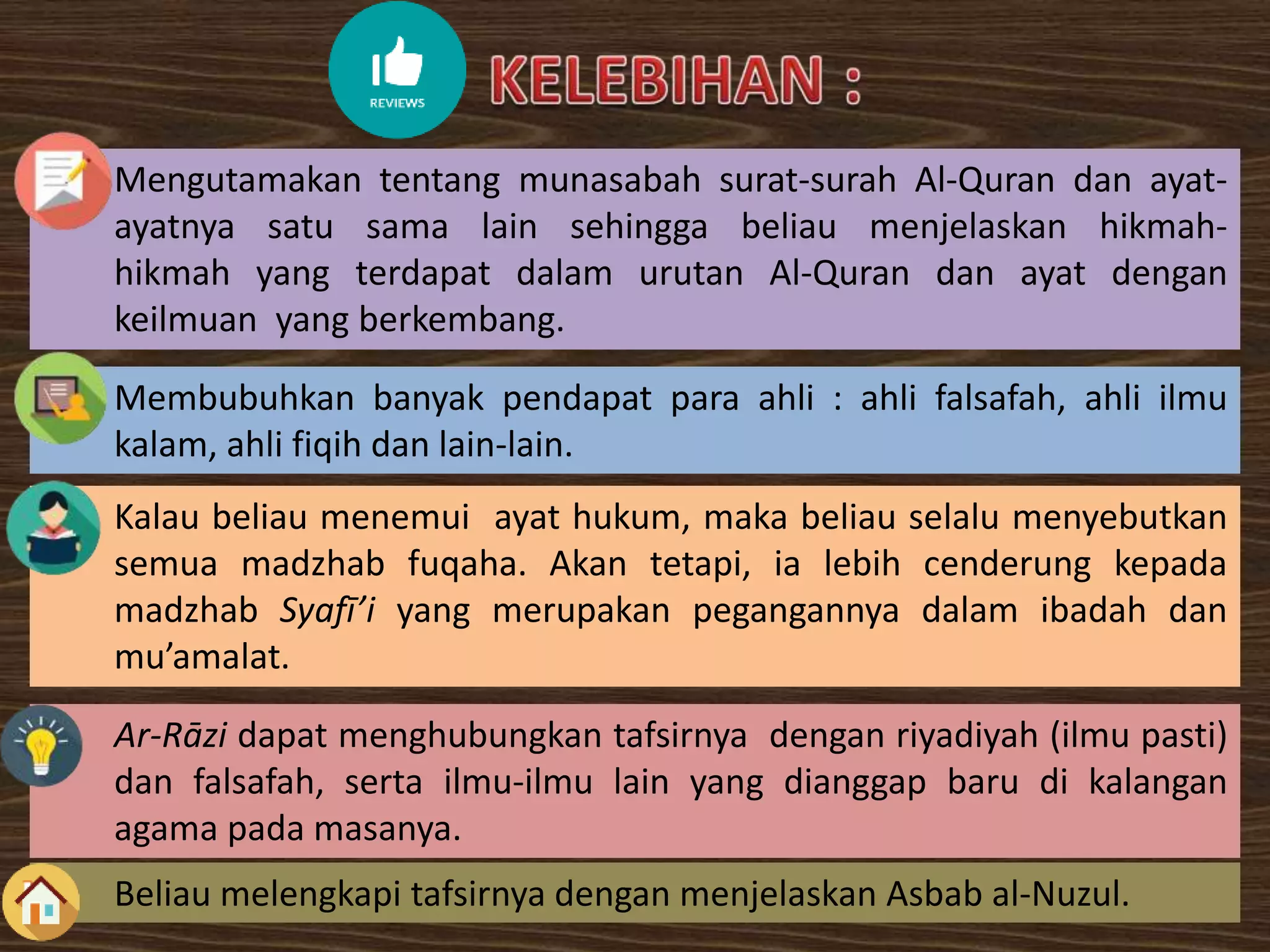 Metodologi Tafsir Imam Ar Razi | PPTX