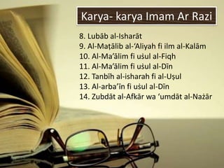 Metodologi Tafsir Imam Ar Razi | PPTX