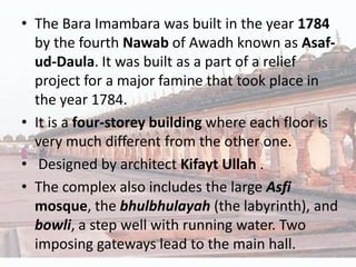 Bada Imambara | PPTX