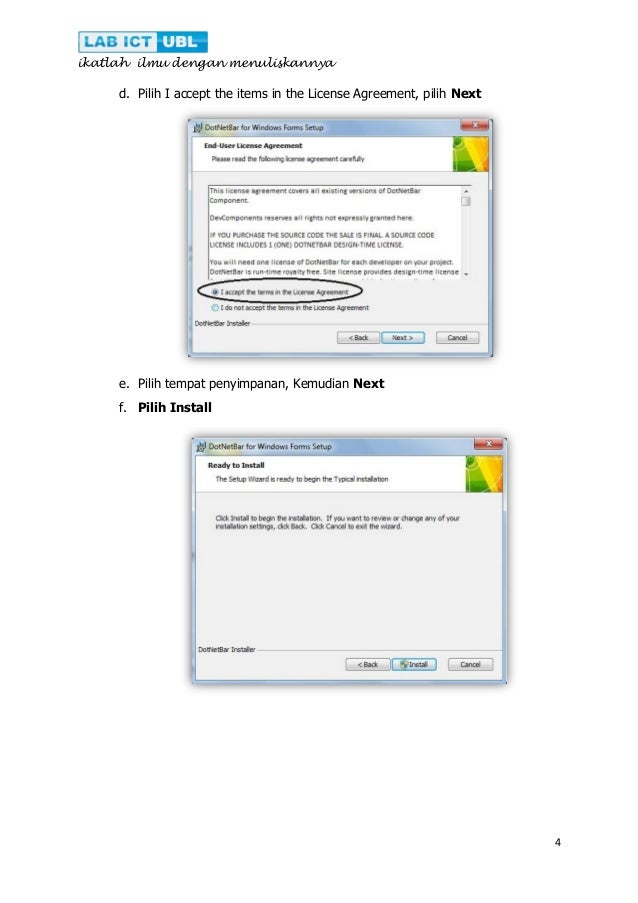 Instalasi DotNetBar di VB.NET