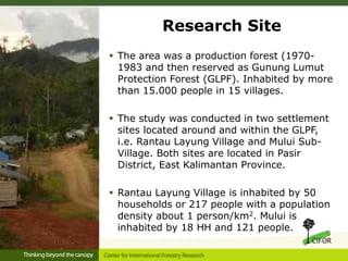 Local knowledge to inform effective management of protection forests: a ...