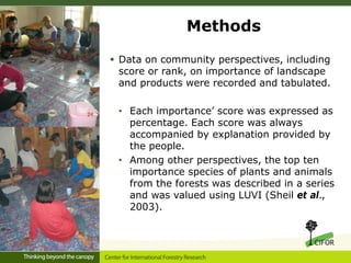 Local knowledge to inform effective management of protection forests: a ...