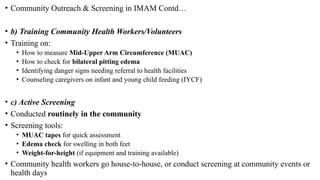 IMAM program in nepal.ms.pptx The Integrated Management of Acute ...