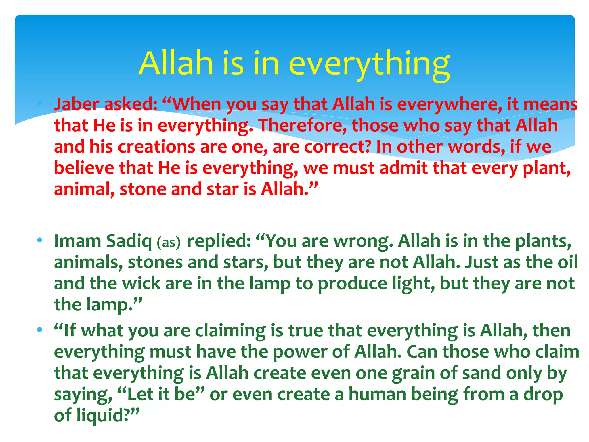 Imam Sadiq and Science.ppt