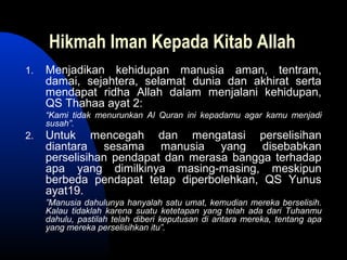 Iman kepada-kitab-allah | PPT