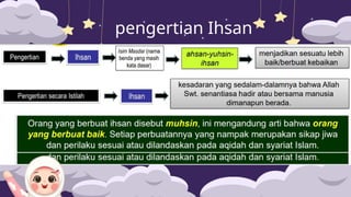 Iman, Islam, dan Ihsan Pendidikan Agama Islam kelas 12.pptx