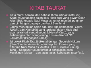 Iman kepada kitab kitab allah | PPTX