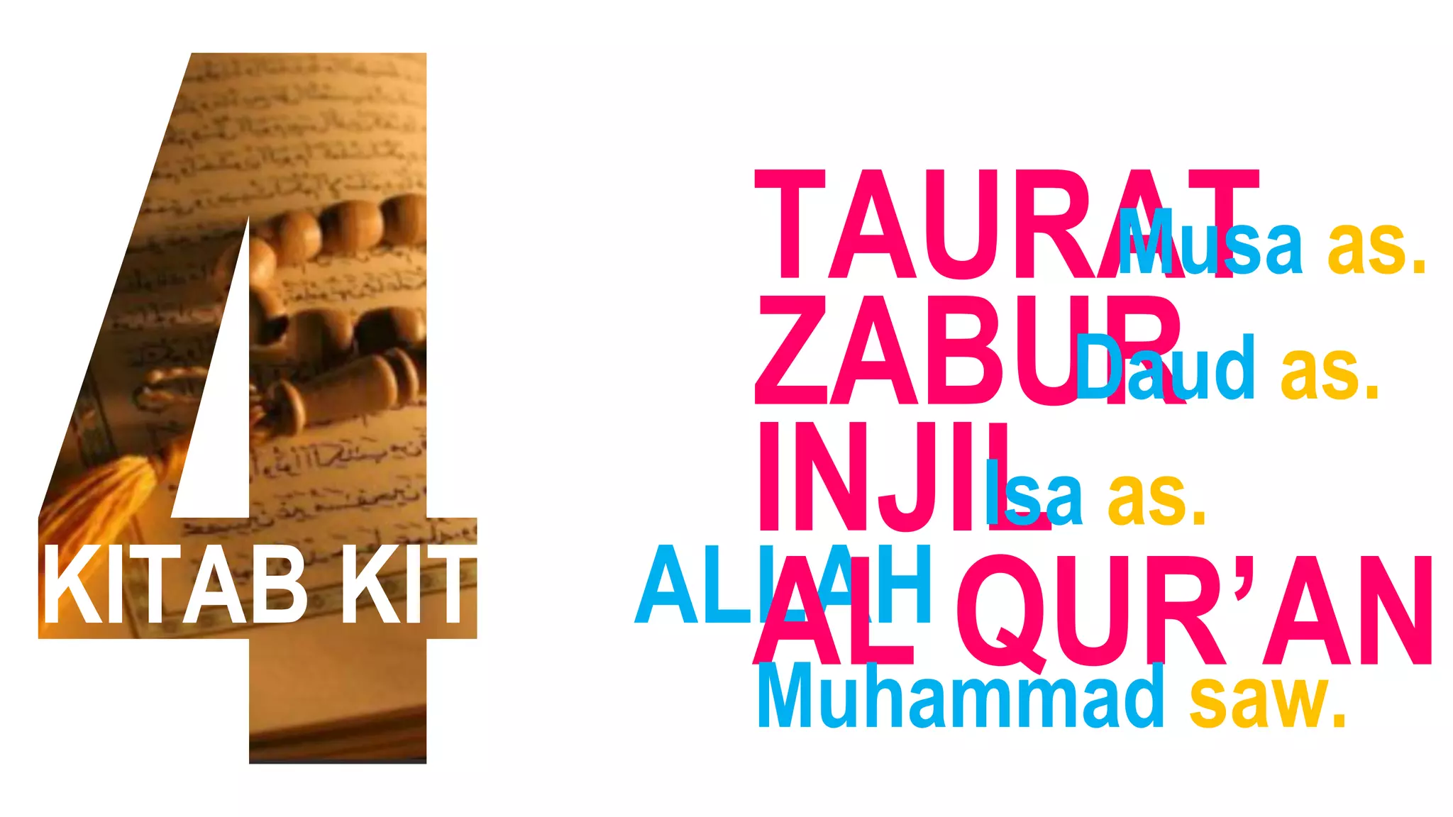 IMAN KEPADA KITAB KITAB ALLAH - AKIDAH AKHLAK KELAS 4 | PPTX