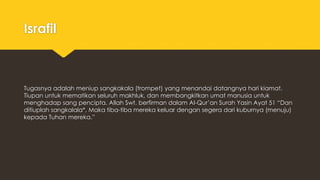 Iman kepada malaikat | PPTX