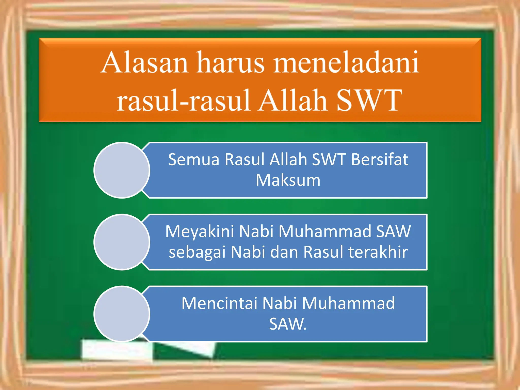IMAN KEPADA RASUL ALLAH kelas 12 .pptx