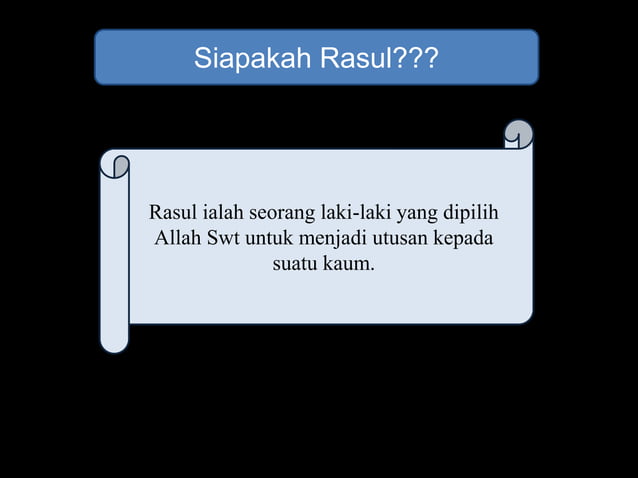 Iman kepada rosul | PPT