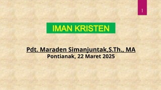 Tema Iman Kristen PPT 22 Maret 2025.pptx