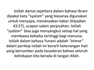 Iman kristen dan nilai nilai kristiani | PPT