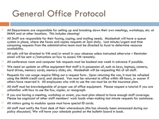 Iman Office & Security Protocol | PPT | First Aid | Injuries