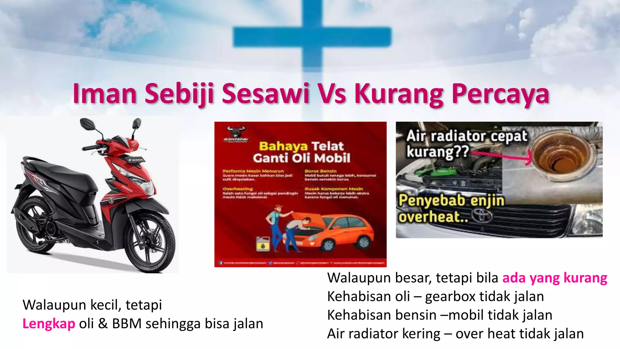 Iman Sebiji Sesawi vs Kurang Percaya.pptx
