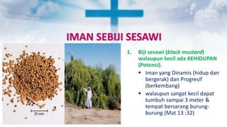 Iman Sebiji Sesawi vs Kurang Percaya.pptx