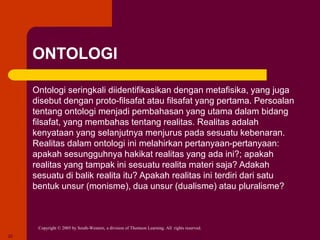 IMANUAL KANT DAN ONTOLOGI.ppt