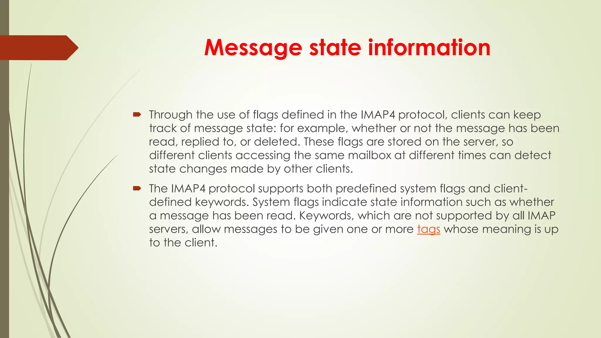 Imap(internet massege access protocaols) | PPTX