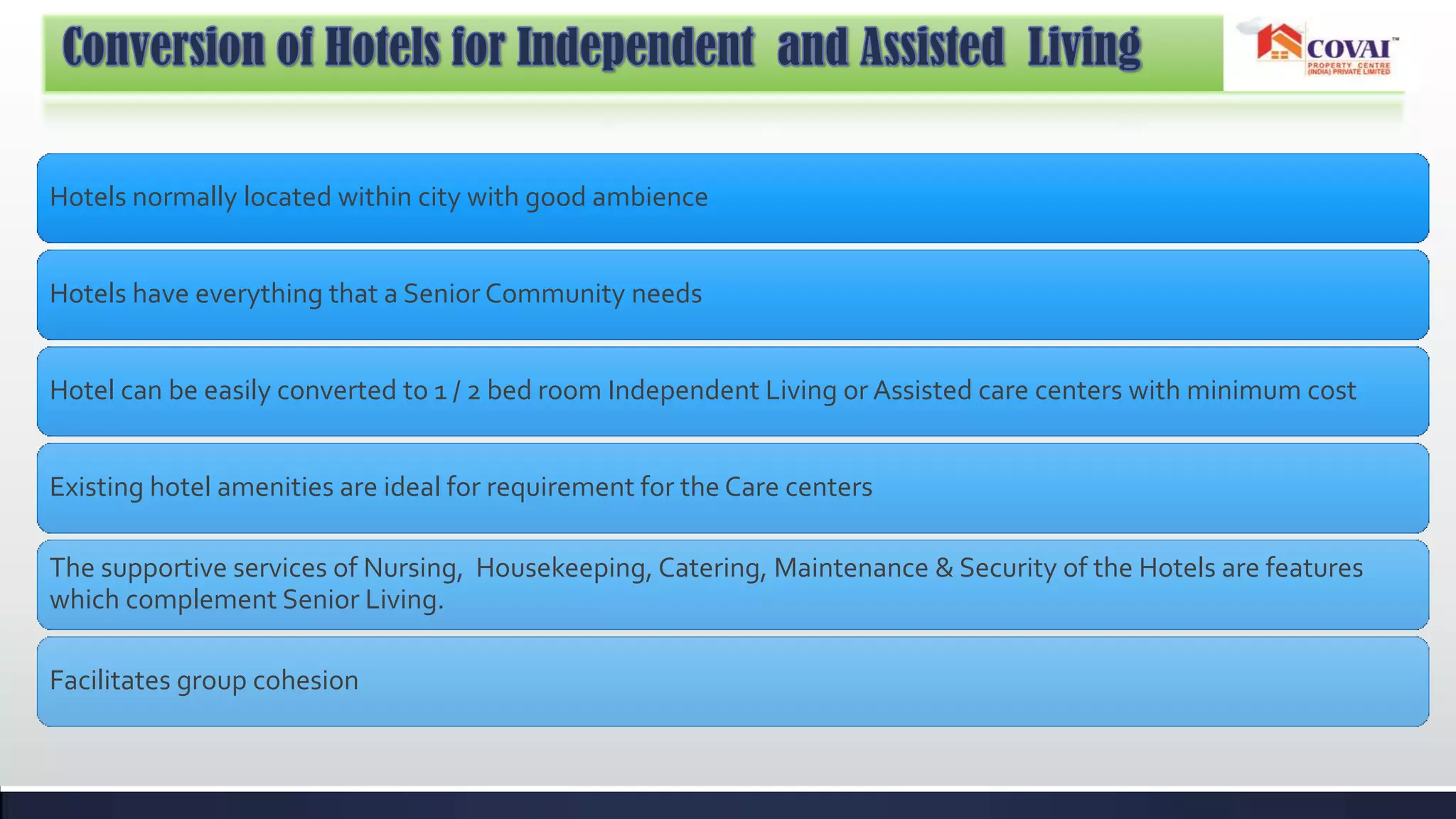 IMAPAC Retirement Living World India 2014 | PPT