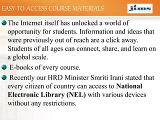 Technology impact on learning | PPT