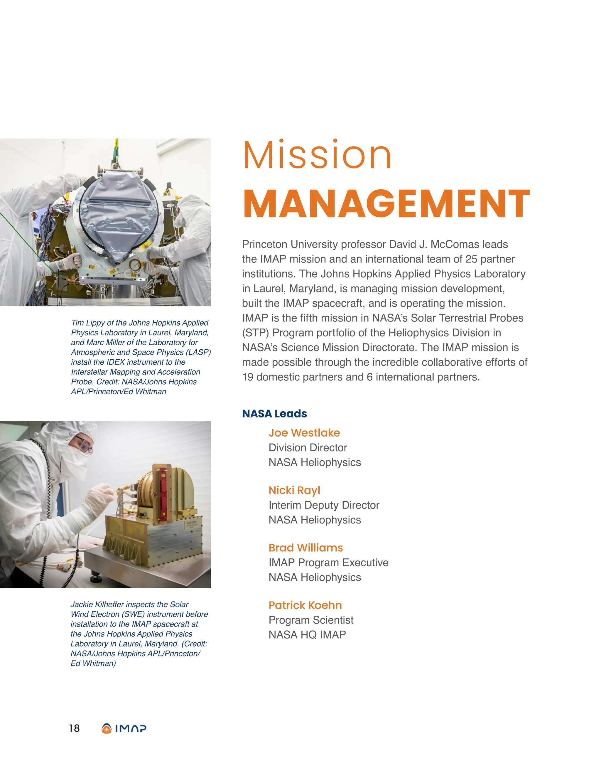 NASA IMAP (Interstellar Mapping and Acceleration Probe) Celestial ...