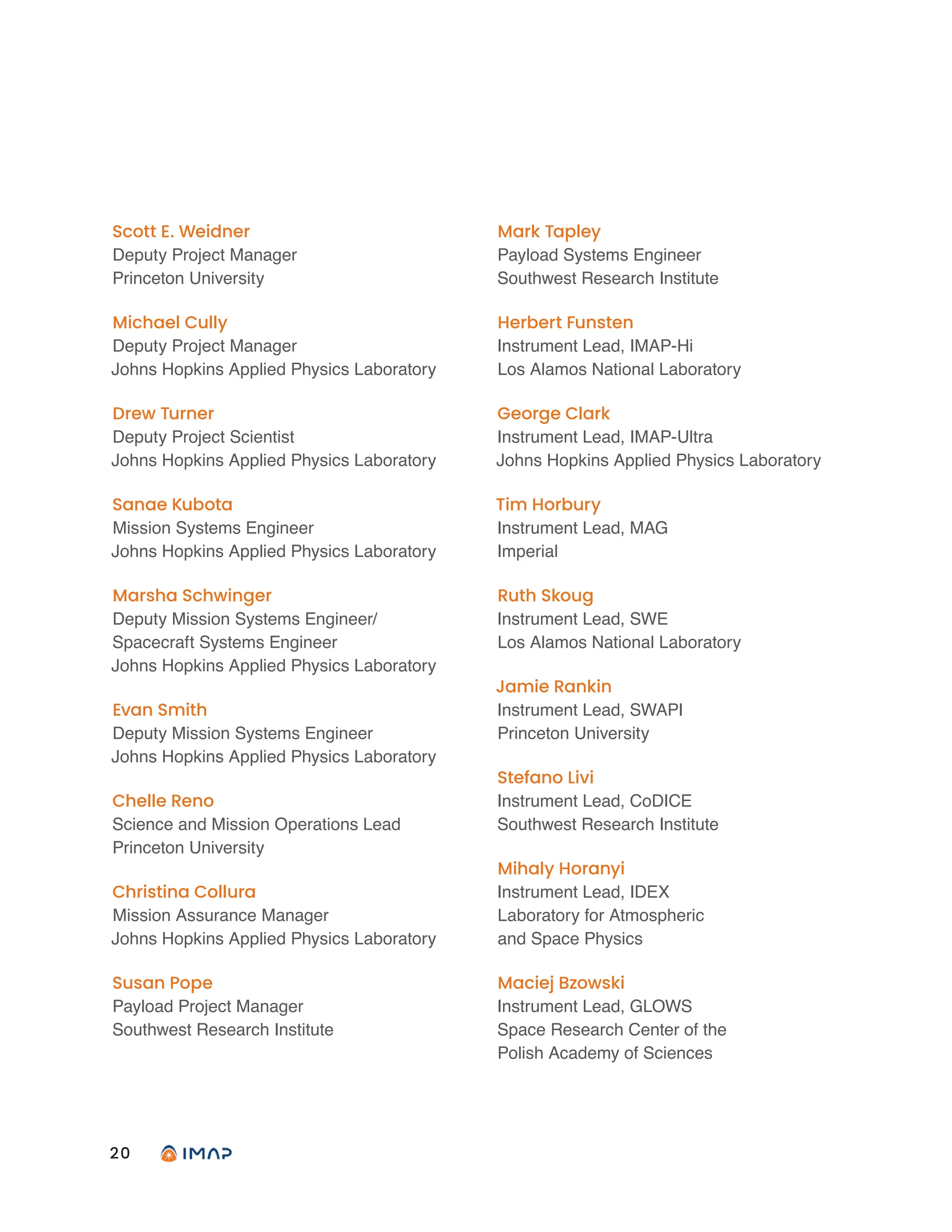 NASA IMAP (Interstellar Mapping and Acceleration Probe) Celestial ...