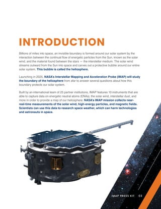 NASA IMAP (Interstellar Mapping and Acceleration Probe) Celestial ...