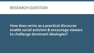 imap Project 1 Presentation: Remix | PPT