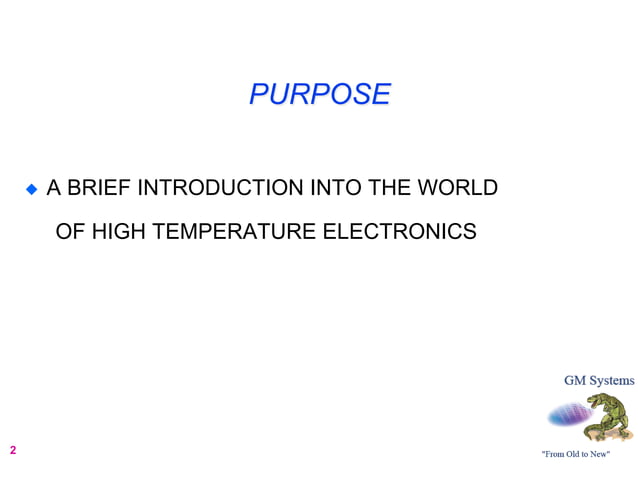 Imaps presentation-high-temp-electronics-11-19-13 | PPT