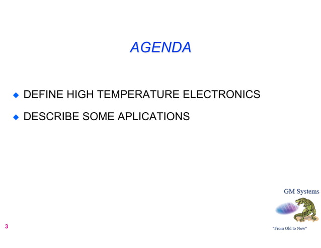 Imaps presentation-high-temp-electronics-11-19-13 | PPT