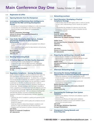 5th Forum on Laboratory Informatics | PDF