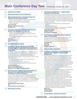 5th Forum on Laboratory Informatics | PDF