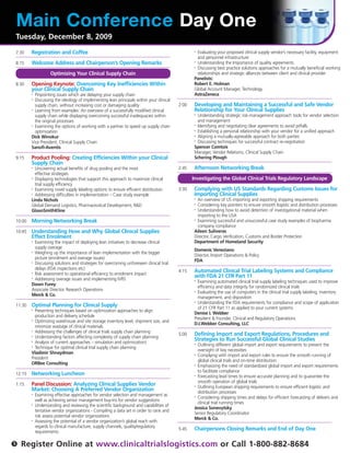 Clinical Trials Logistics | PDF