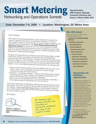 Smart Metering Networking & Operations | PDF