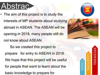 I'm Asean | PPT