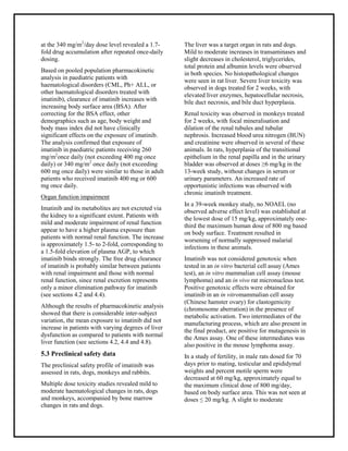 Imatinib, 400mg, 100mg, film coated tablets smpc- taj pharmaceuticals | PDF