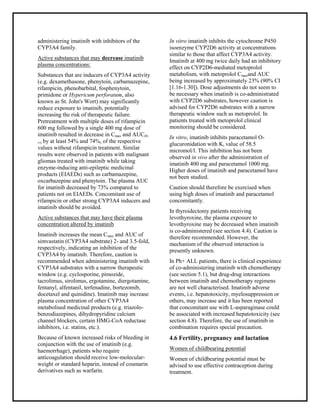 Imatinib, 400mg, 100mg, film coated tablets smpc- taj pharmaceuticals | PDF