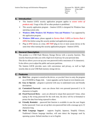 Imation loc kv20-d manual | PDF