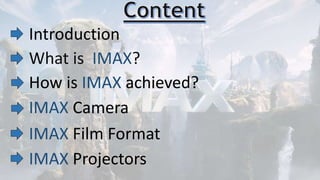 IMAX | PPTX