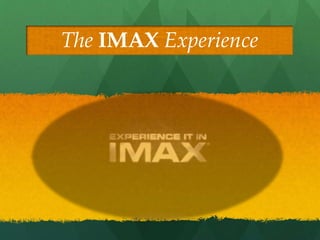 Imax Marketing Presentation | PPT